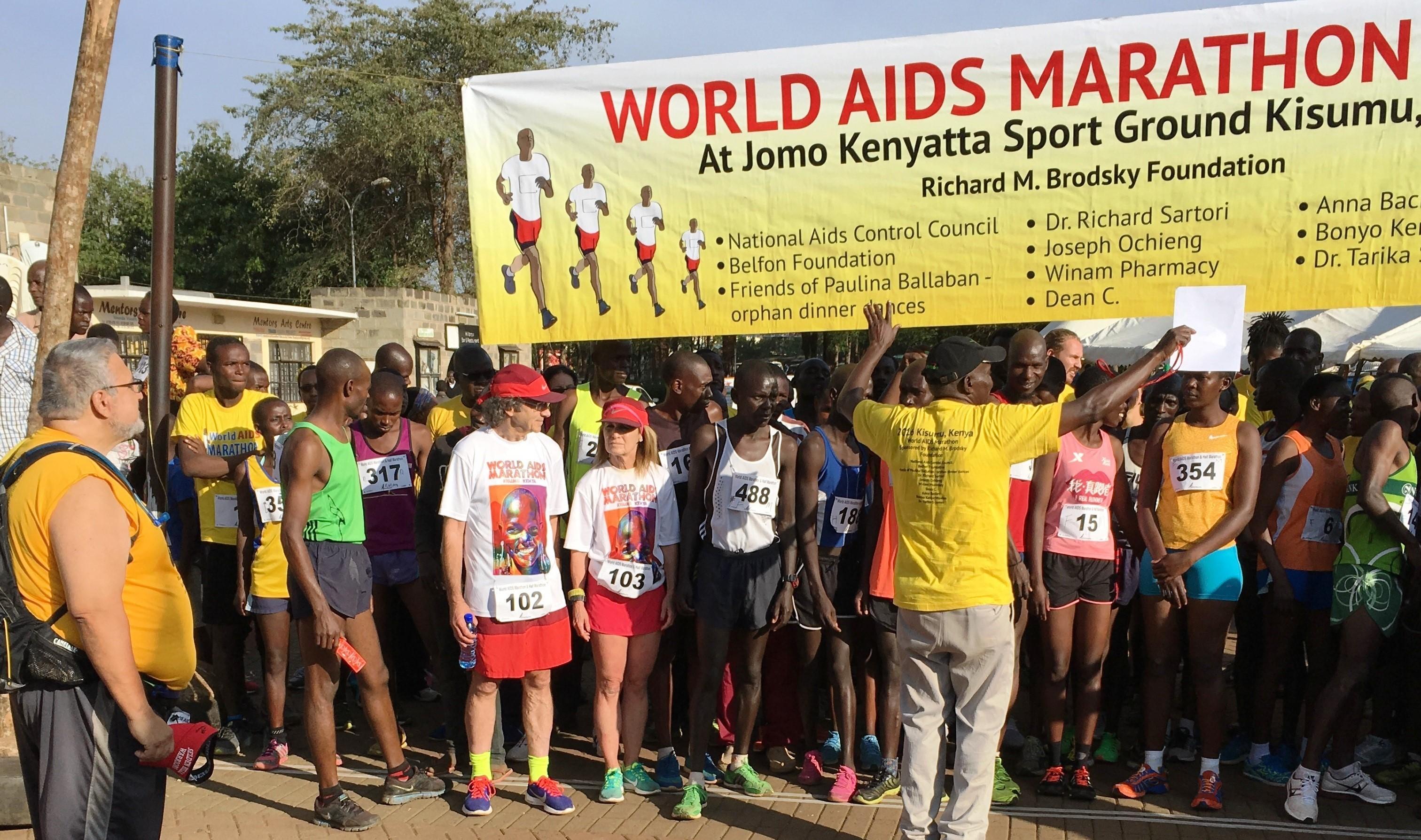 2023 World AIDS Marathon, half marathon, 10K, 5K + feeding 800 - 1,000 ...